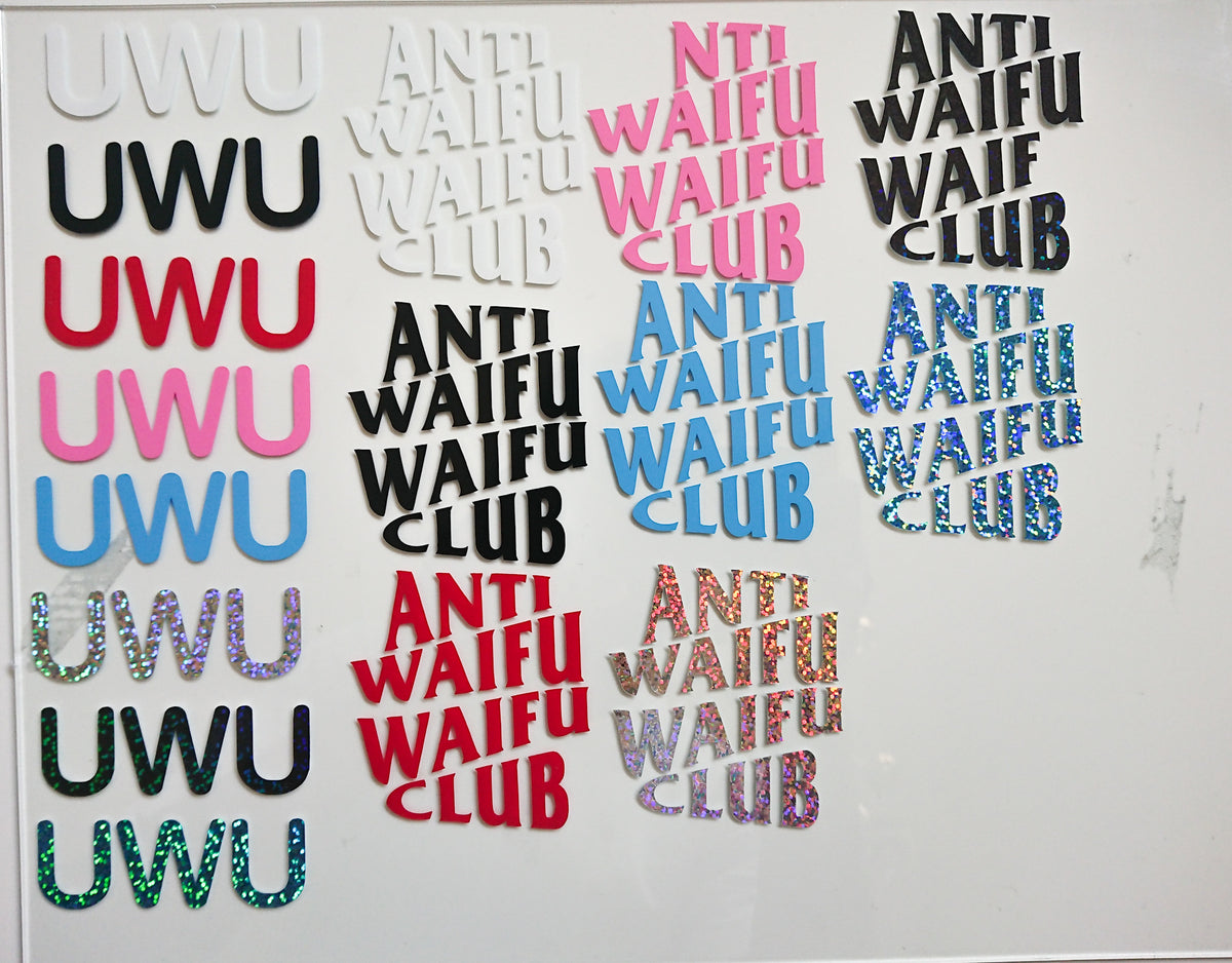 OWO die cut – Waifu Life